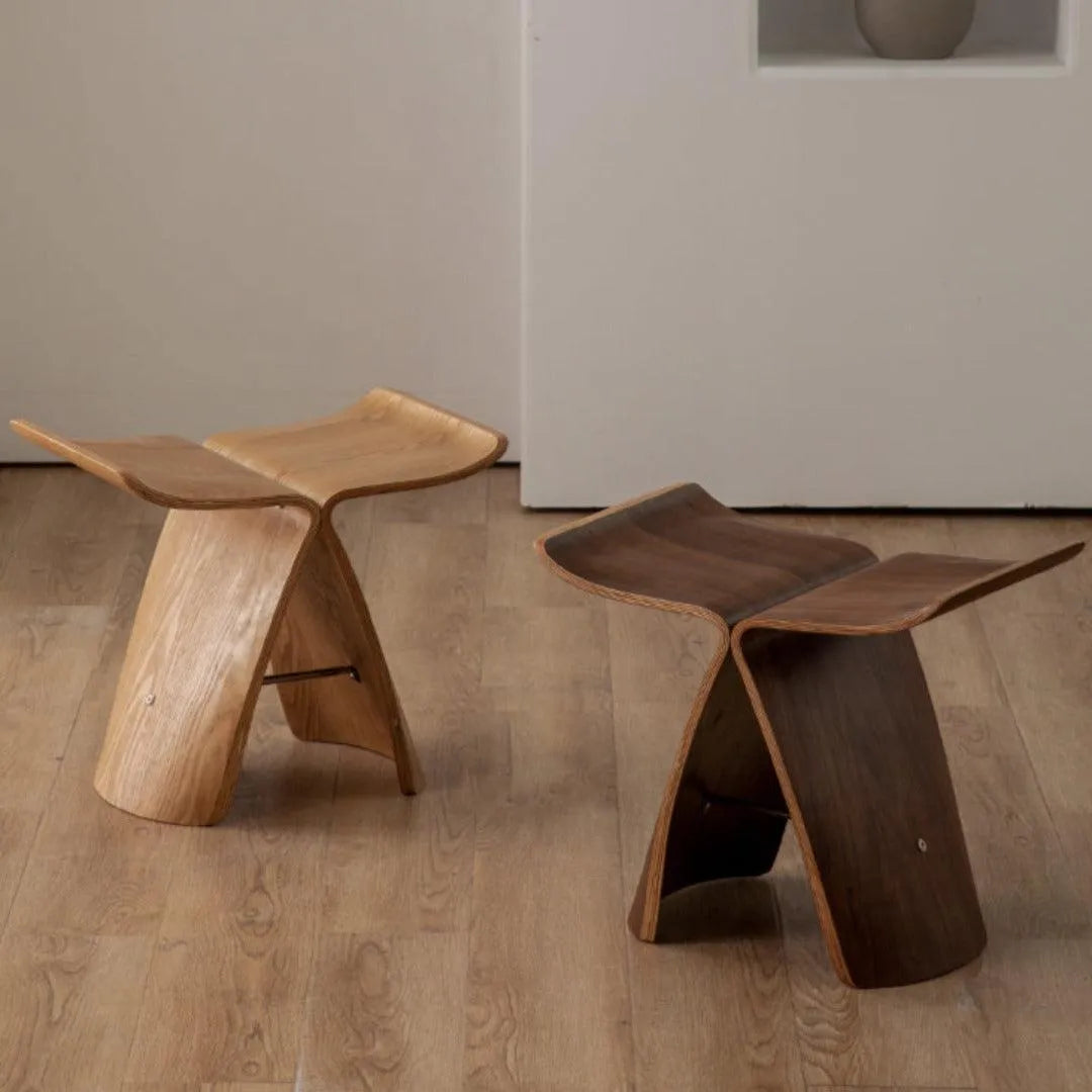 Bentwood Butterfly Accent Stool – Cozymatic Australia