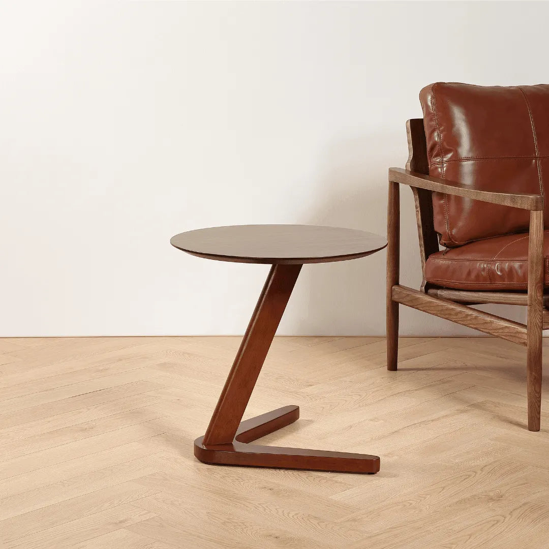 Enrique V Shape End Table – Cozymatic Australia